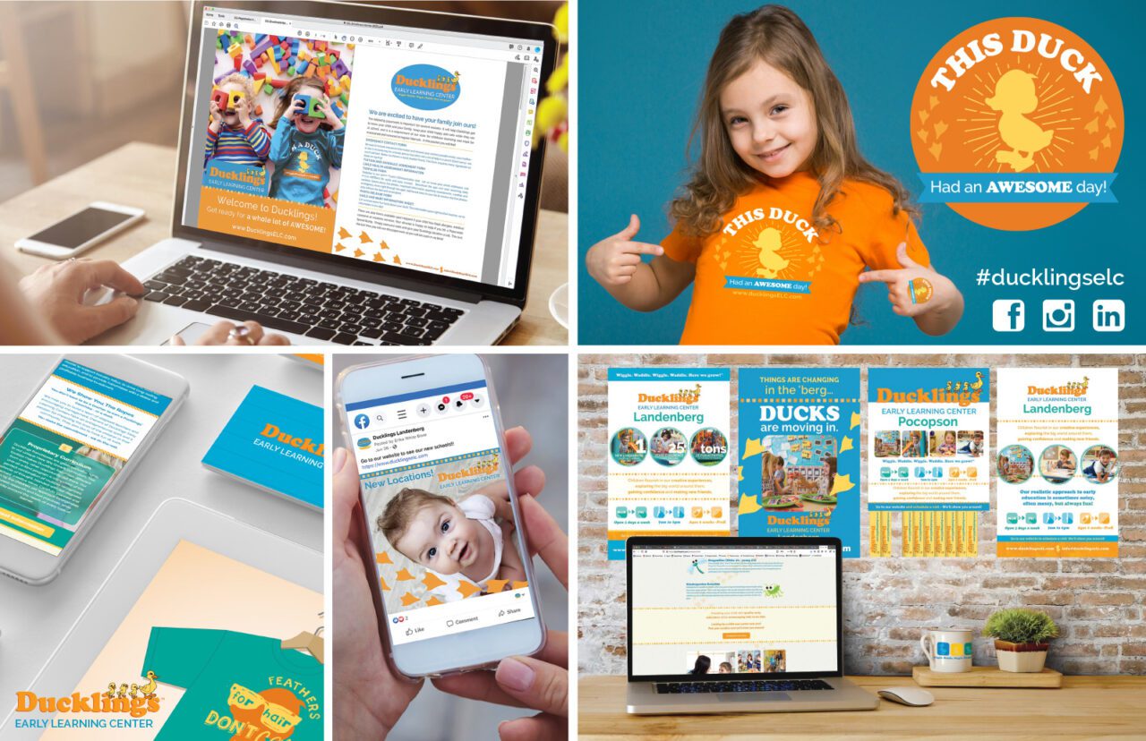 Duckling’s Early Learning & Franchise – Branding & Web